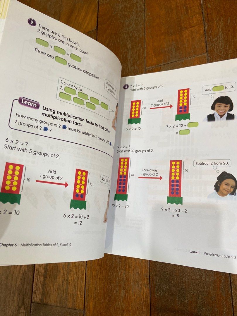 Primary 2 math textbook, Hobbies & Toys, Books & Magazines, Textbooks ...