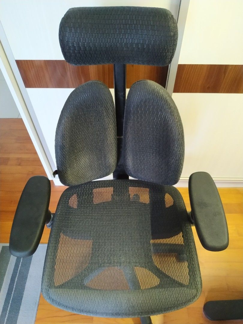 ProgressHealth Dual Back Orthopaedic chair, Furniture & Home Living ...