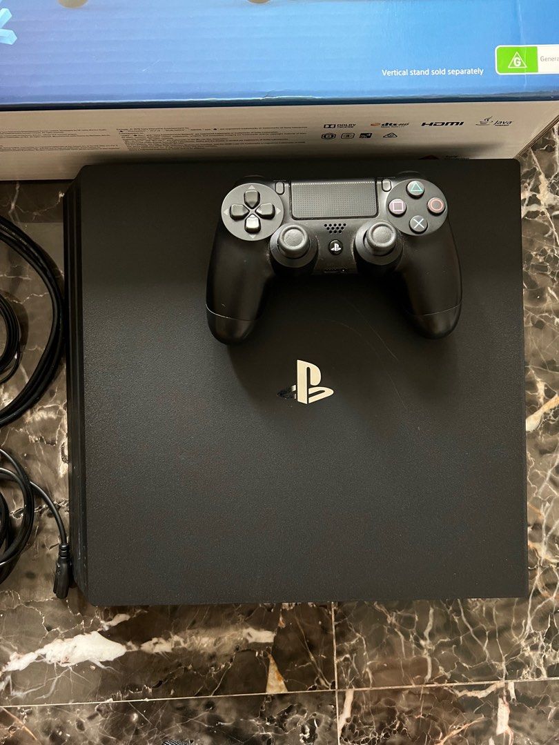 PS4 Pro 1TB lightly used, full set, Video Gaming, Video Game Consoles ...