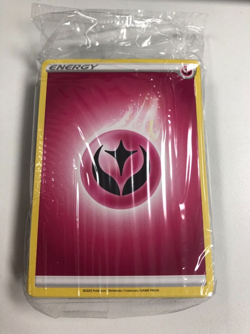 大量未開PTCG Pokemon Card Energy Cards, 興趣及遊戲, 玩具 & 遊戲類 - Carousell