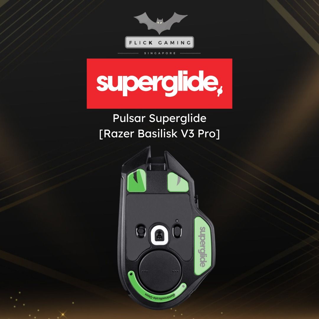 Pulsar Superglide for Razer Basilisk V3 Pro, Computers & Tech, Parts ...