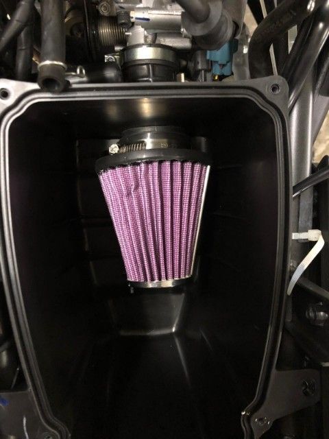 R15 / MT15 / FZ16 Open Pod Air Filter, Motorcycles, Motorcycle ...