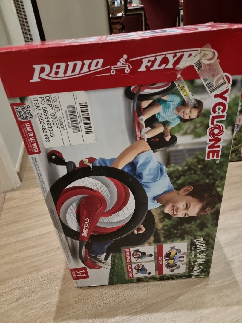 Radioflyer Radio Flyer cyclone brand new, Hobbies & Toys, Toys & Games ...