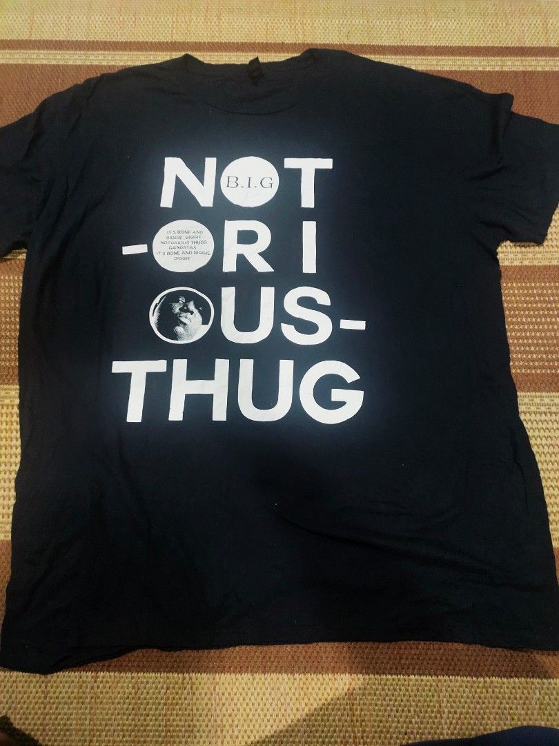 Rare anvil NOTORIUS THUG biggie tupac hiphop cypress hill tour, Men's ...