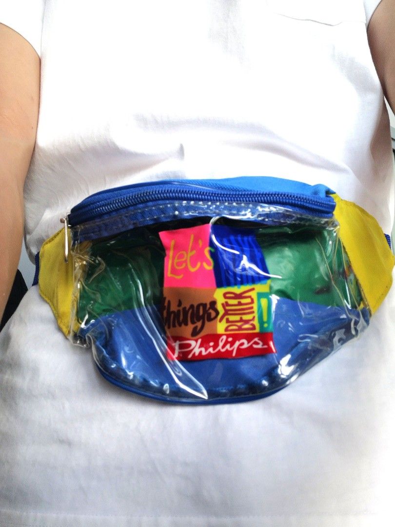 Rare Retro Fanny Pack Philips Lets Make Things Better Tagline 80s 90s ...