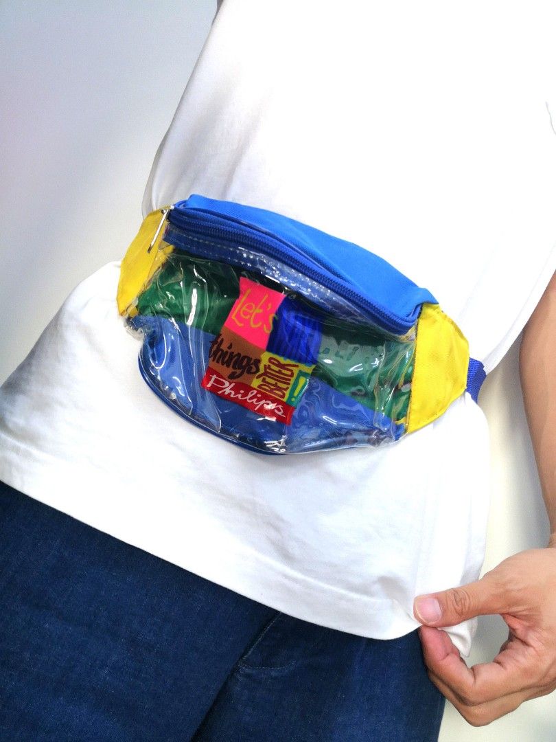 Rare Retro Fanny Pack Philips Lets Make Things Better Tagline 80s 90s ...