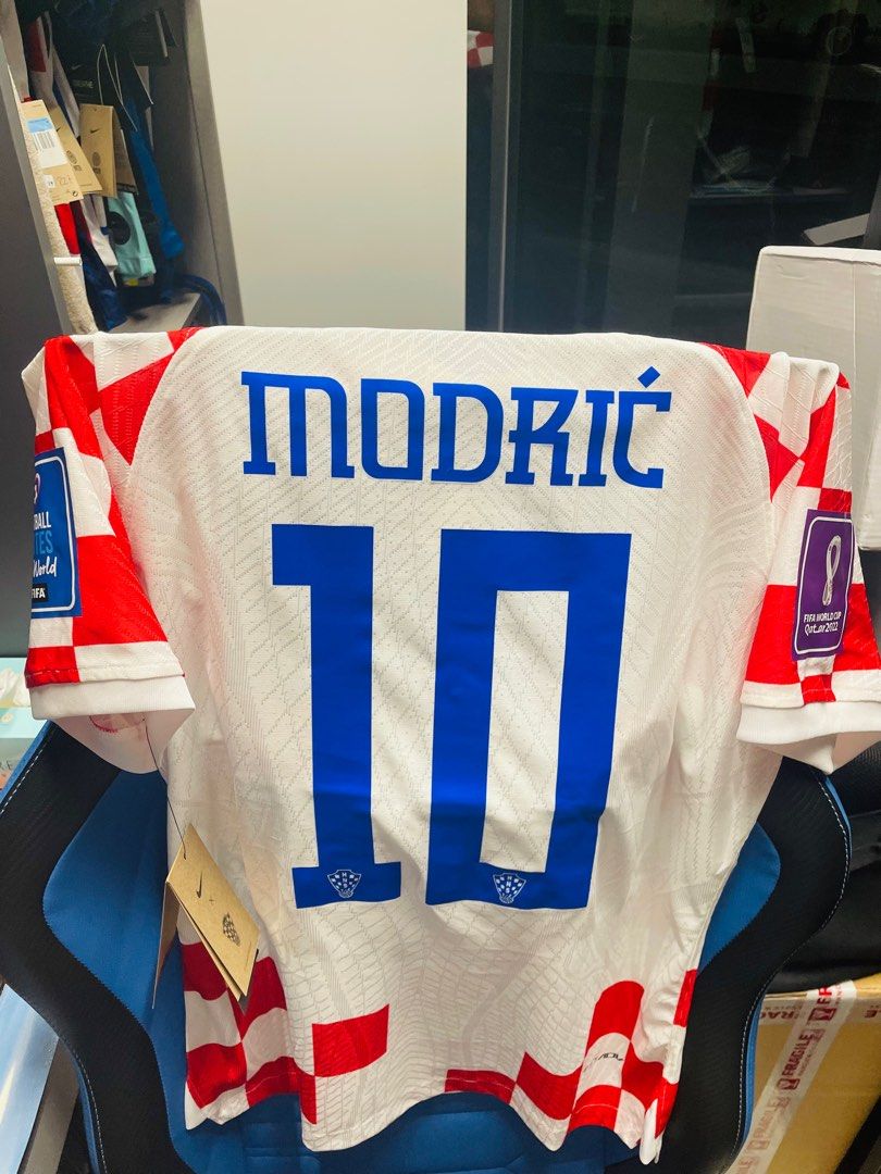 Modric World Cup Jersey, Men's Fashion, Activewear on Carousell