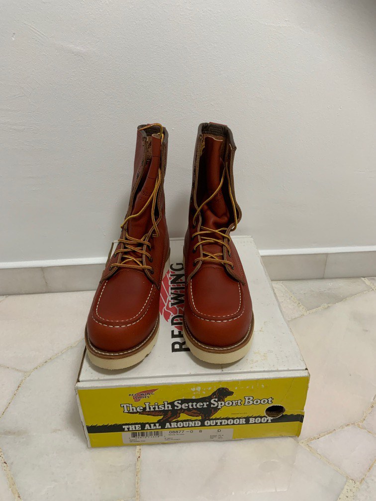 Red wing 8877, Men's Fashion, Footwear, Boots on Carousell
