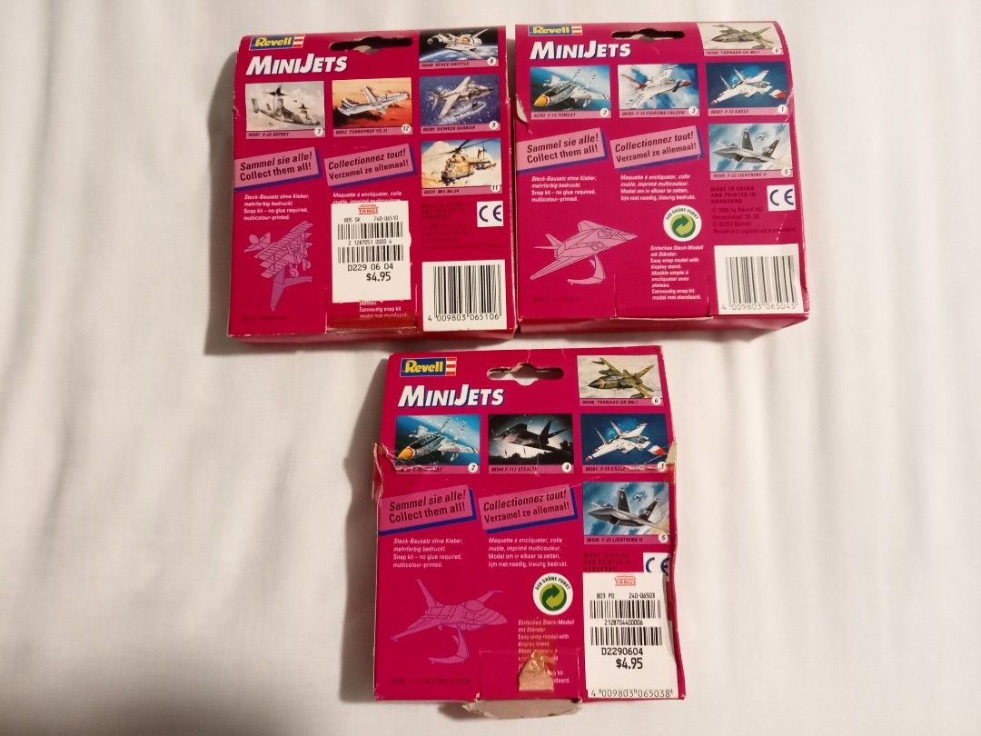 Revell Mini Jets Fokker Dr. 1 F-117 Stealth F-16 Fighting Falcon ...