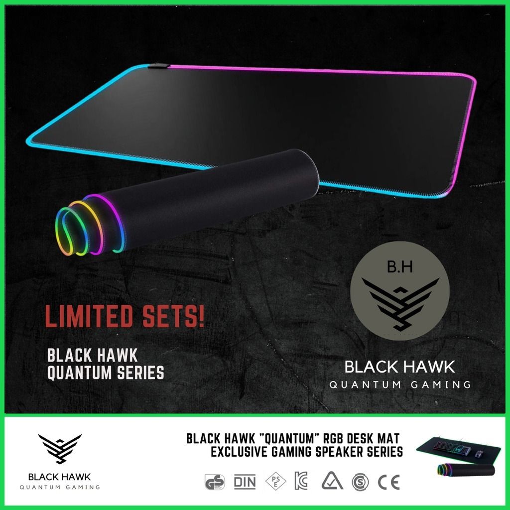 RGB Desk Mat | Mouse Pad | Gaming DeskMat | RGB Mouse Pad, Computers ...