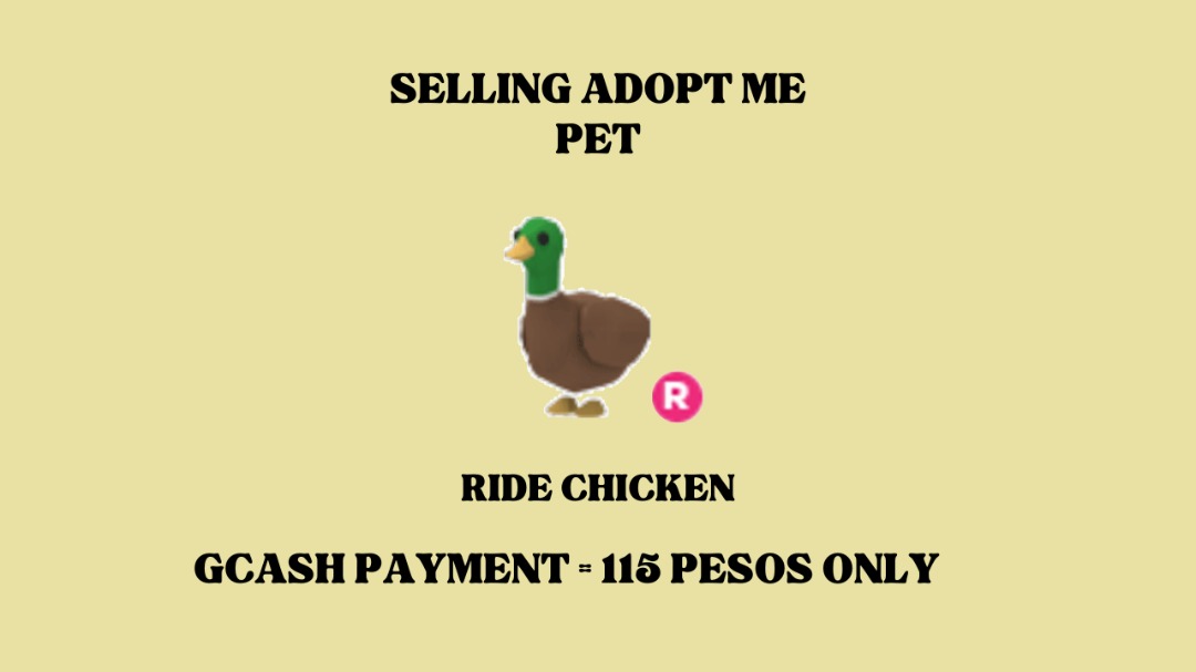 RIDE DRAKE ADOPT ME, Video Gaming, Gaming Accessories, In-Game Products ...