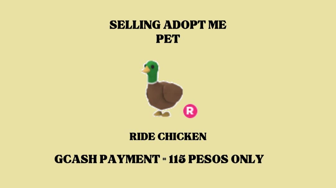 RIDE DRAKE ADOPT ME, Video Gaming, Gaming Accessories, In-Game Products ...