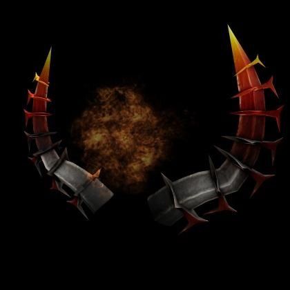ROBLOX Fiery Horns of the Netherworld, Video Gaming, Gaming Accessories ...