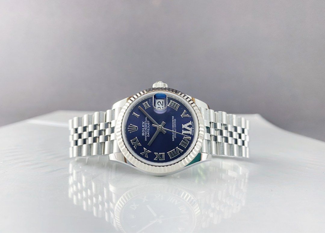 Rolex Datejust purple vi diamond dial, Luxury, Watches on Carousell