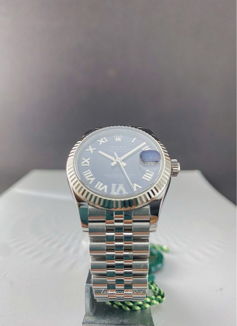 Rolex Datejust purple vi diamond dial, Luxury, Watches on Carousell