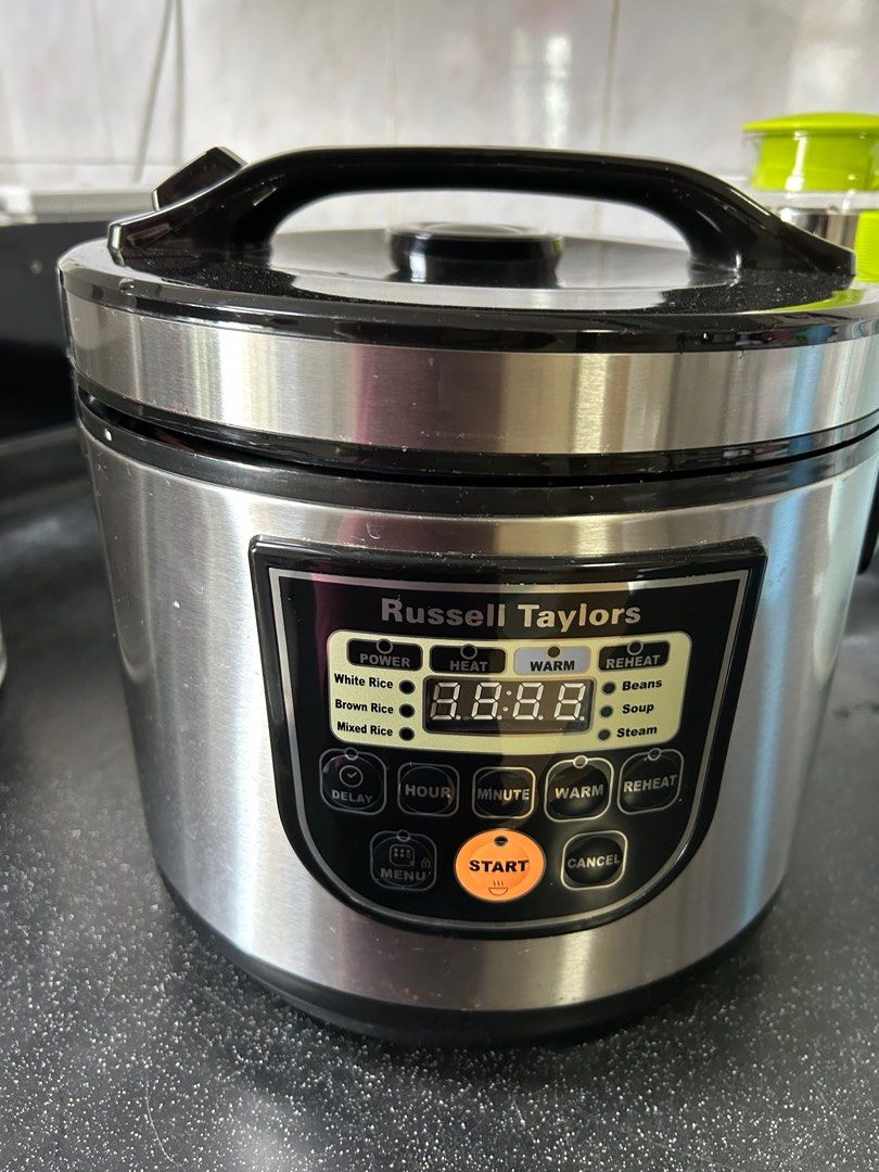Russell Taylors digital rice cooker 1.8L, TV & Home Appliances, Kitchen ...