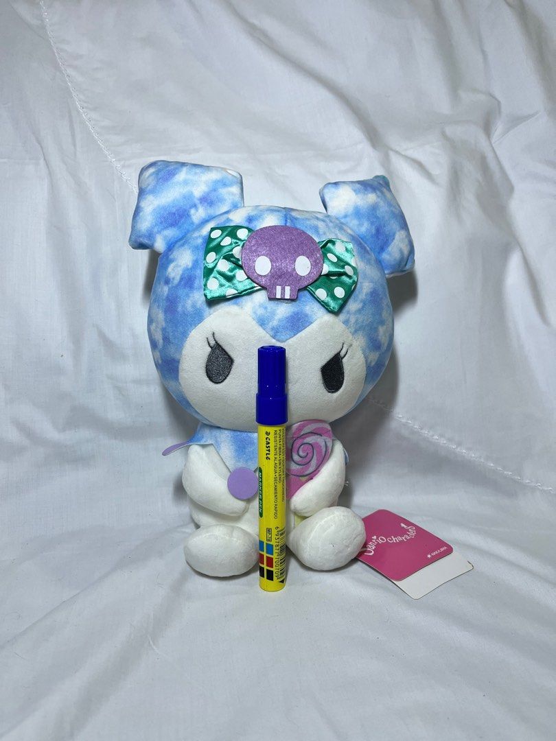 Sanrio Kuromi Blue Plush, Hobbies & Toys, Toys & Games on Carousell