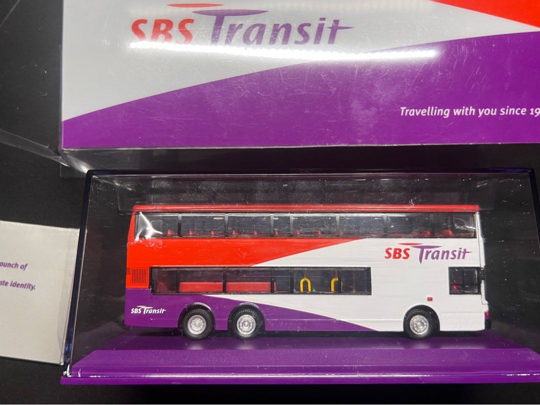 SBS Transit Volvo Olympian 1:76 Singapore Double Deck Bus Model ...