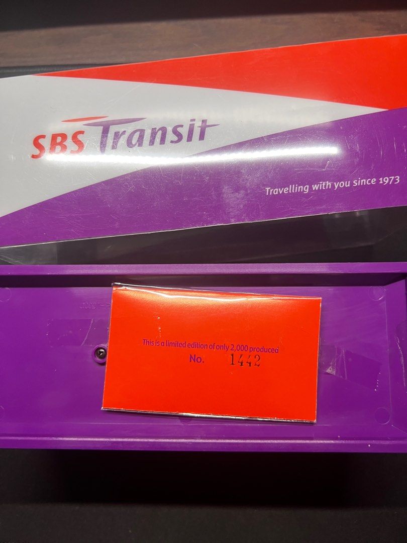 SBS Transit Volvo Olympian 1:76 Singapore Double Deck Bus Model ...