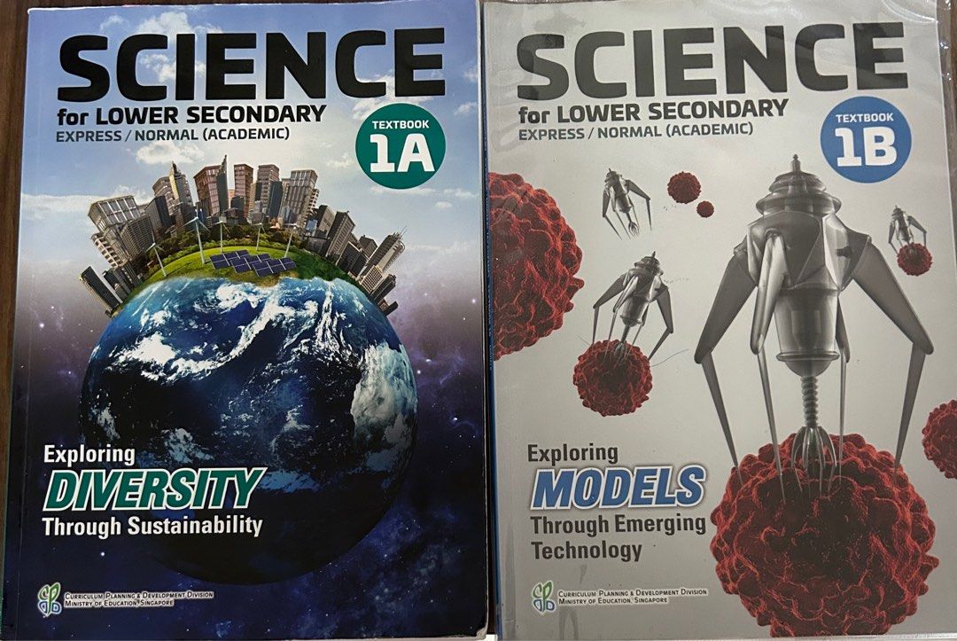 Sec 1 science textbook A and B, Hobbies & Toys, Books & Magazines ...