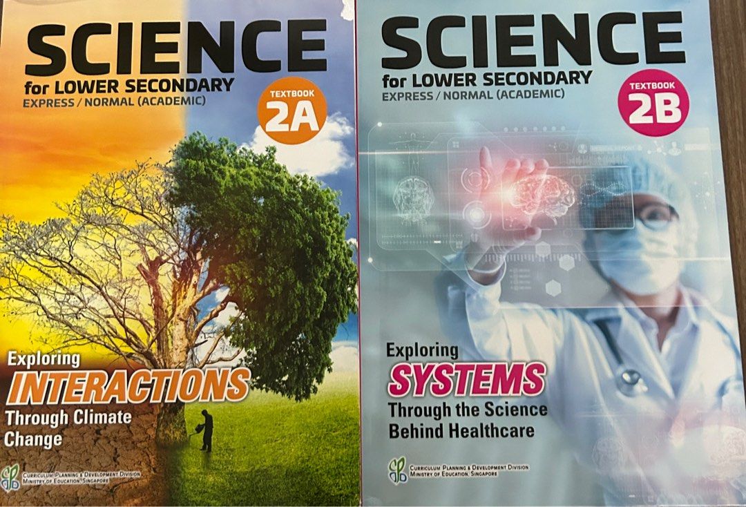 Sec 2 science textbook A and B, Hobbies & Toys, Books & Magazines ...