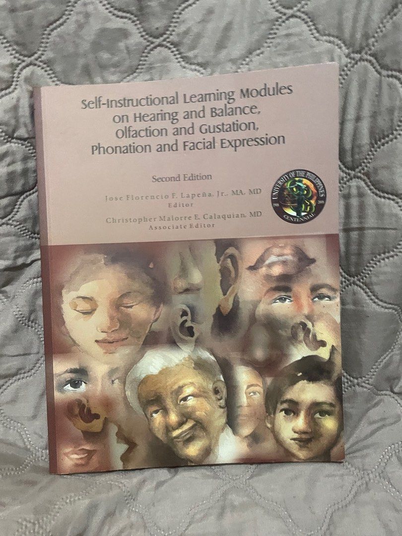 Self-Instructional Learning Modules on Hearing and Balance, Olfaction and Gustation, Phonation ...