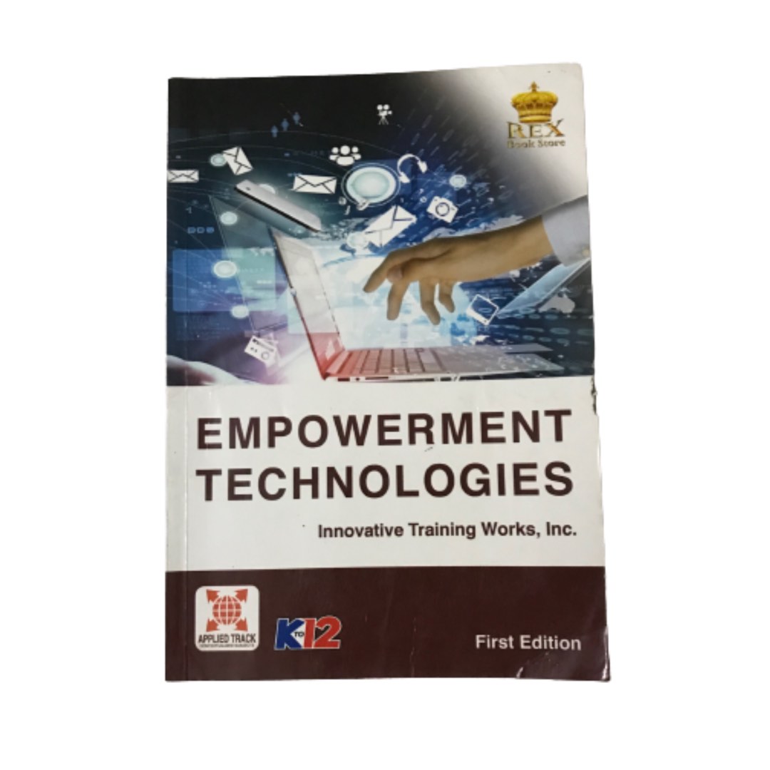 SENIOR HIGH SCHOOL EMPOWERMENT TECHNOLOGIES BOOK, Hobbies & Toys, Books & Magazines, Textbooks ...