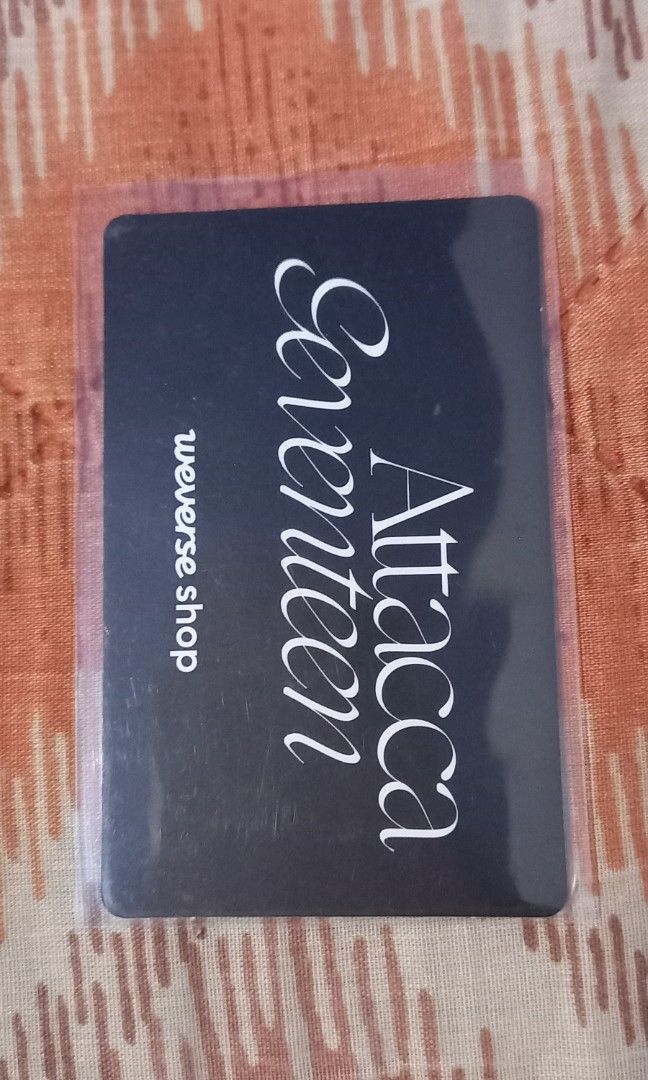 SEVENTEEN Attaca Weverse The8 Photocard, Hobbies & Toys, Memorabilia ...