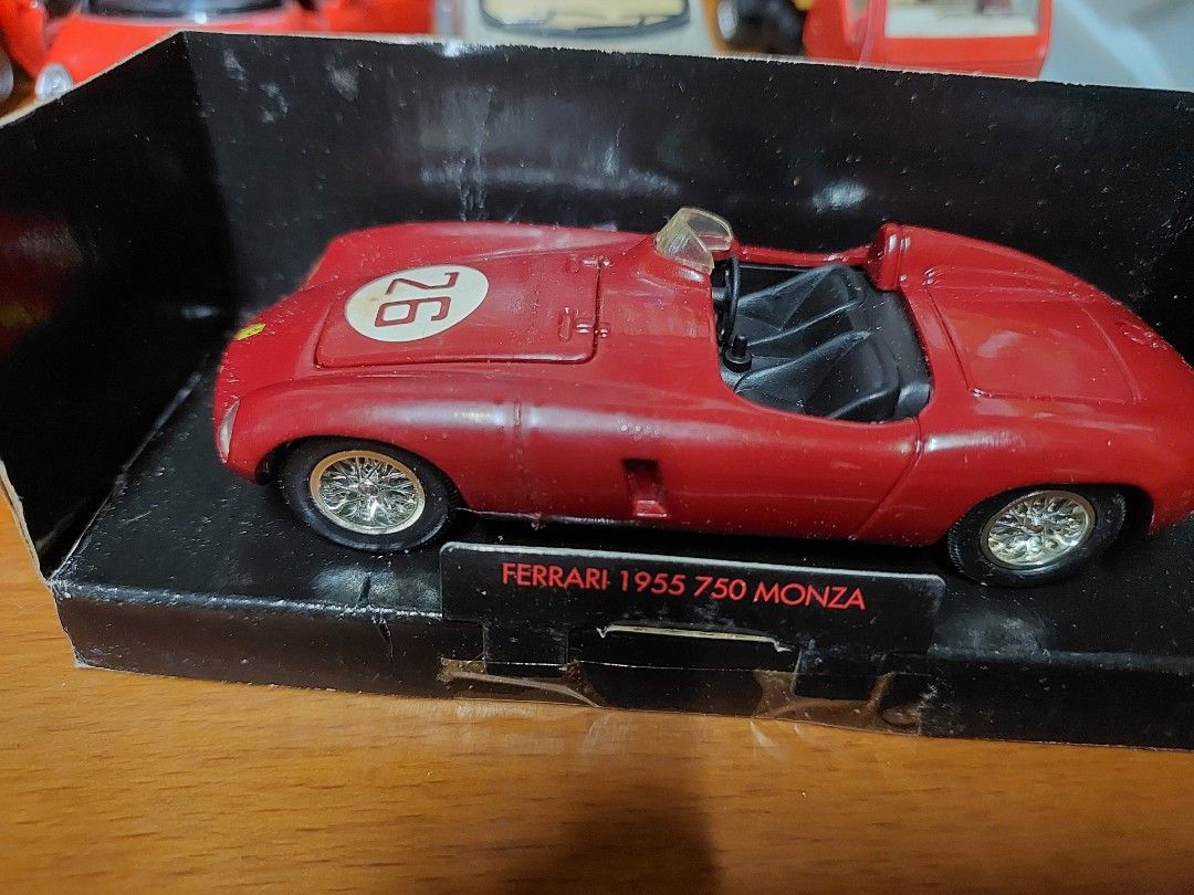 Shell Ferrari classico monza 1955 diecast, Hobbies & Toys, Toys & Games ...