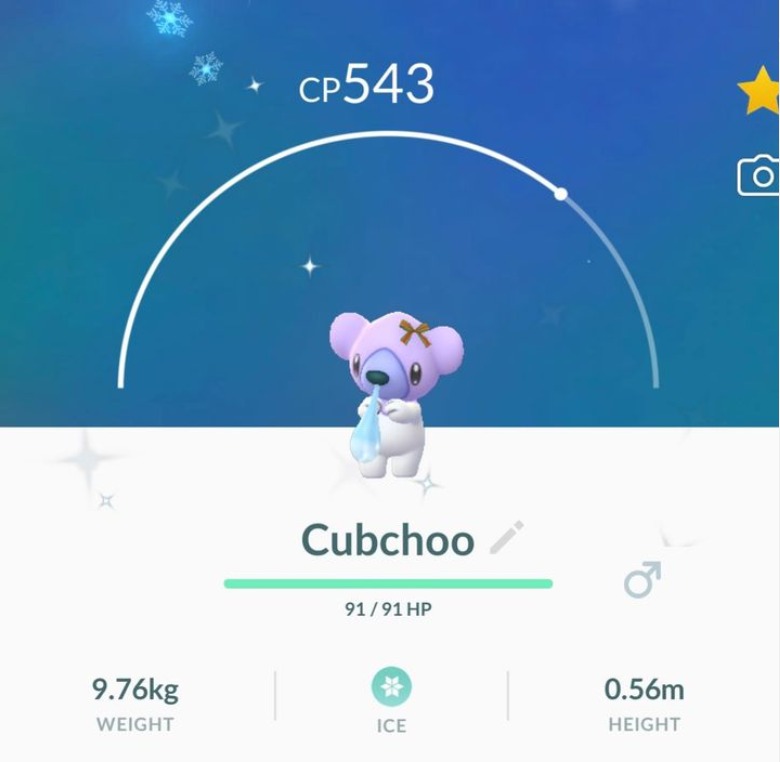 SHINY CUBCHOO BOW RIBBON Pokemon Go, Video Gaming, Video Games, Others ...