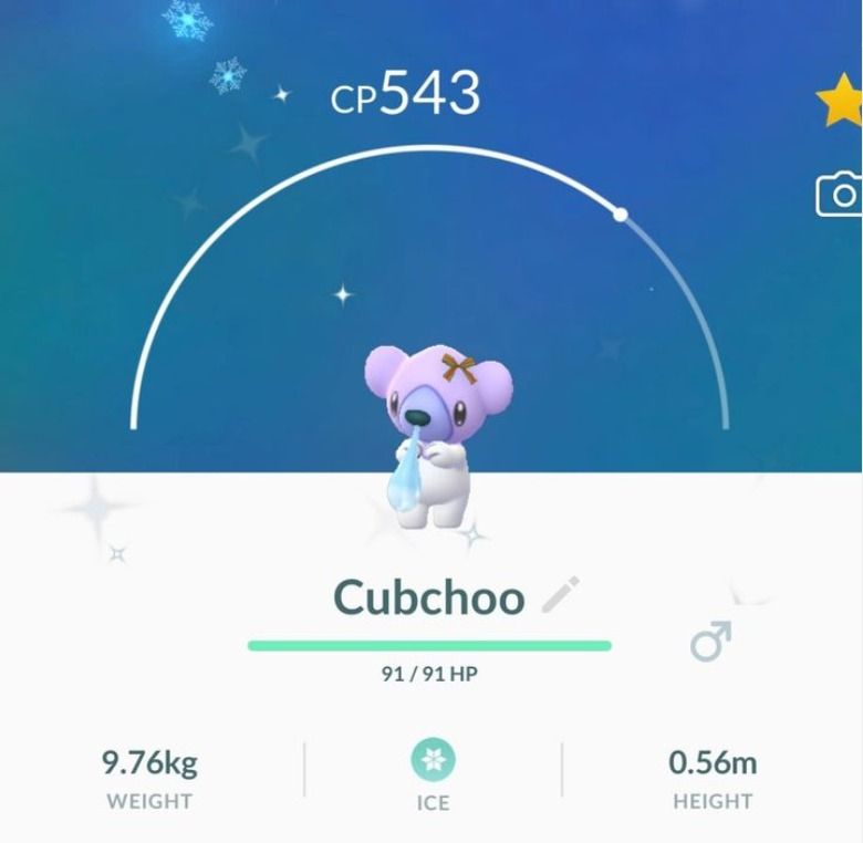SHINY CUBCHOO BOW RIBBON Pokemon Go, Video Gaming, Video Games, Others ...