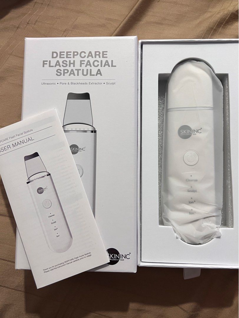 SkinInc Deepcare Flash Facial Spatula, Beauty & Personal Care, Face, Face Care on Carousell