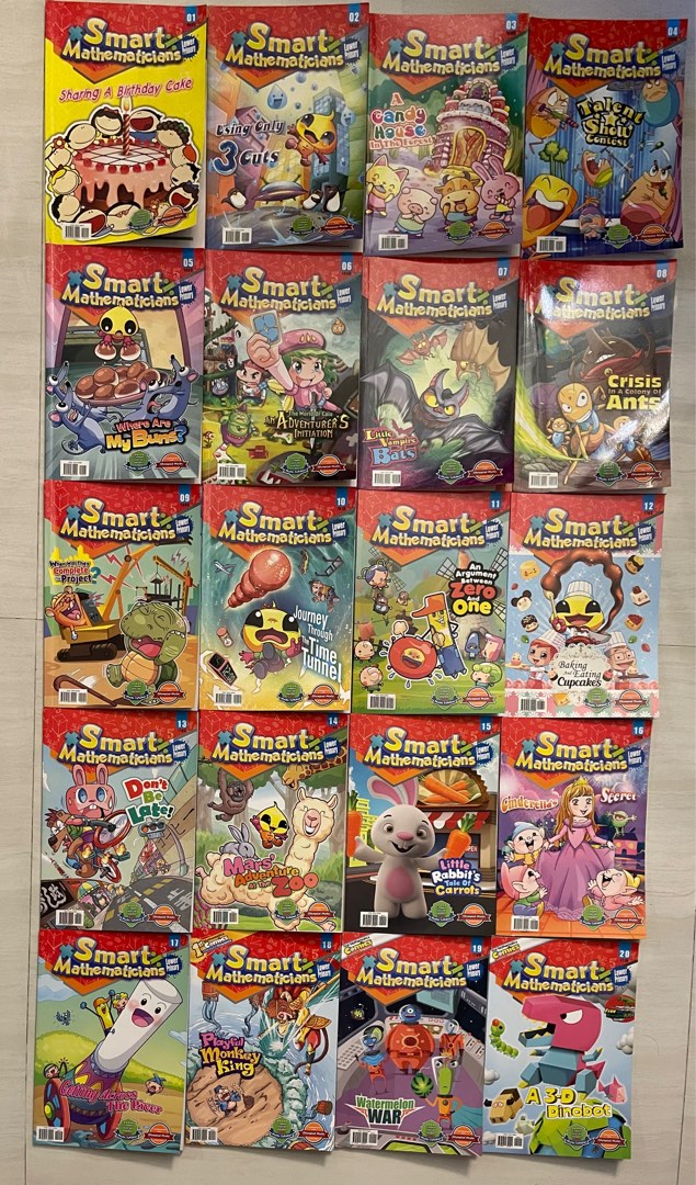 Smart mathematicians, Hobbies & Toys, Books & Magazines, Children's ...