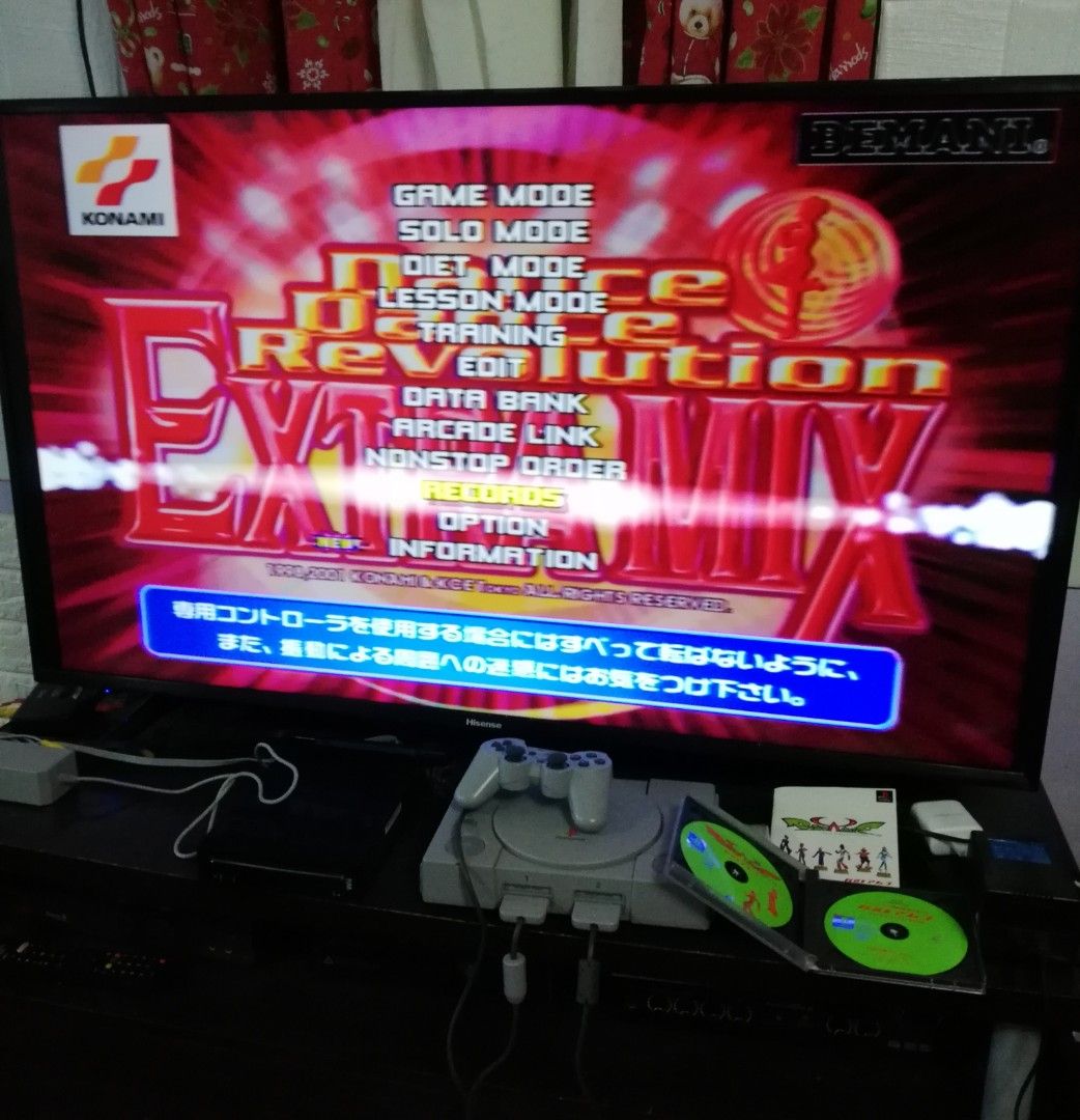 Sony PS1 + Dance Pad Bundle, Video Gaming, Video Game Consoles ...