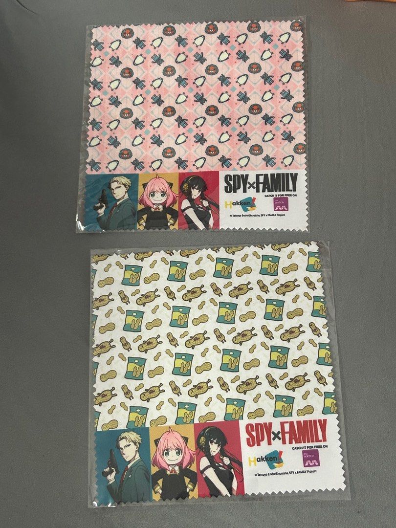 Spy x Family: Anya peanuts and Anya Penguin spectacle cloth, Hobbies ...