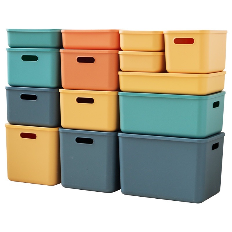 Stackable Storage box With dustproof Lid/ cabinet organizer /Storage ...