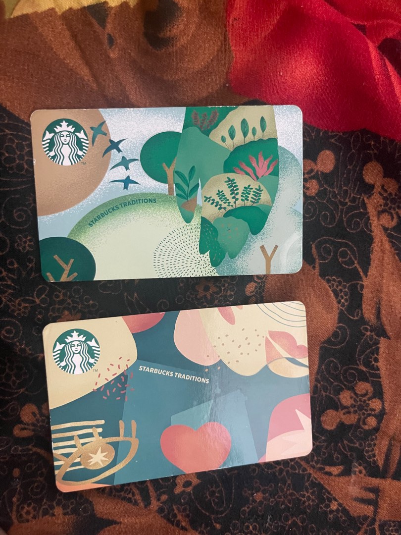Starbucks Reward Card (combined 16 stickers), Furniture & Home Living ...