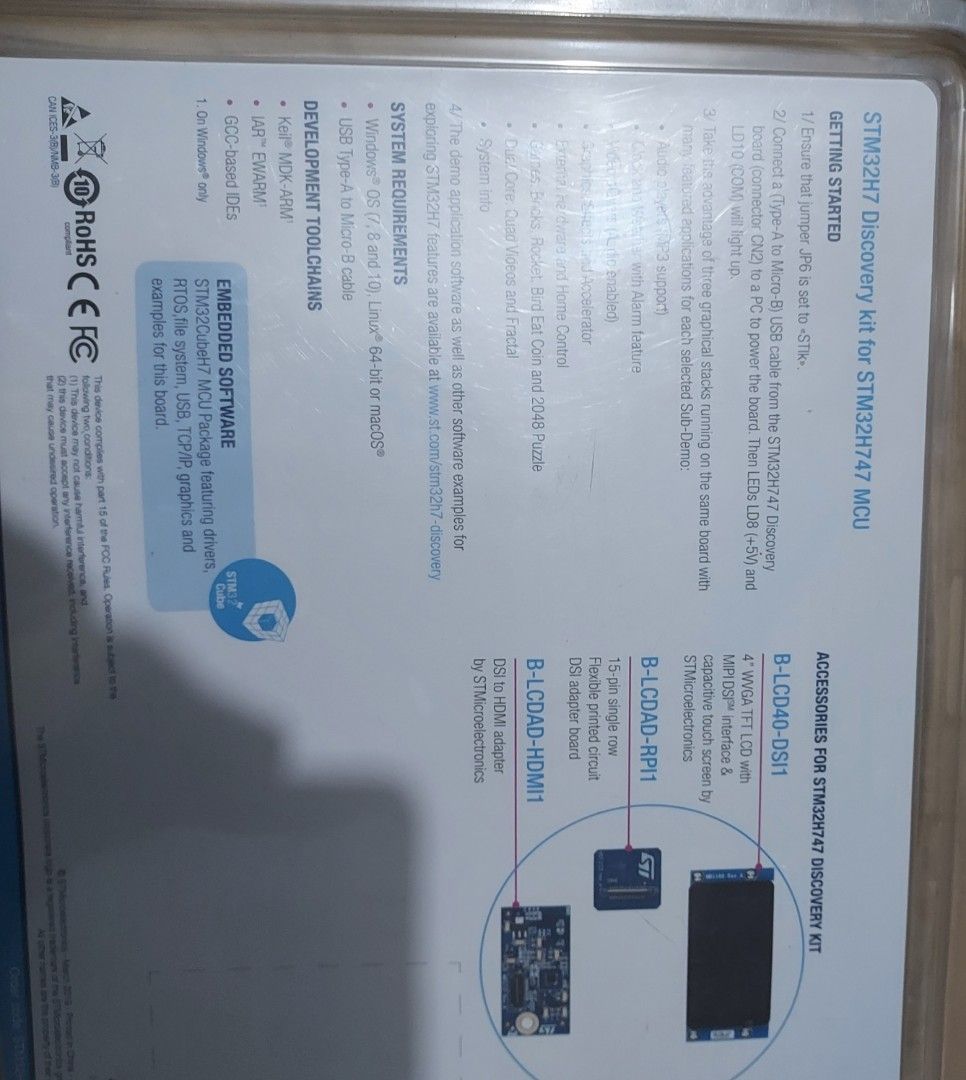 Stm Microcontroller Unit Mcu Everything Else Others On Carousell