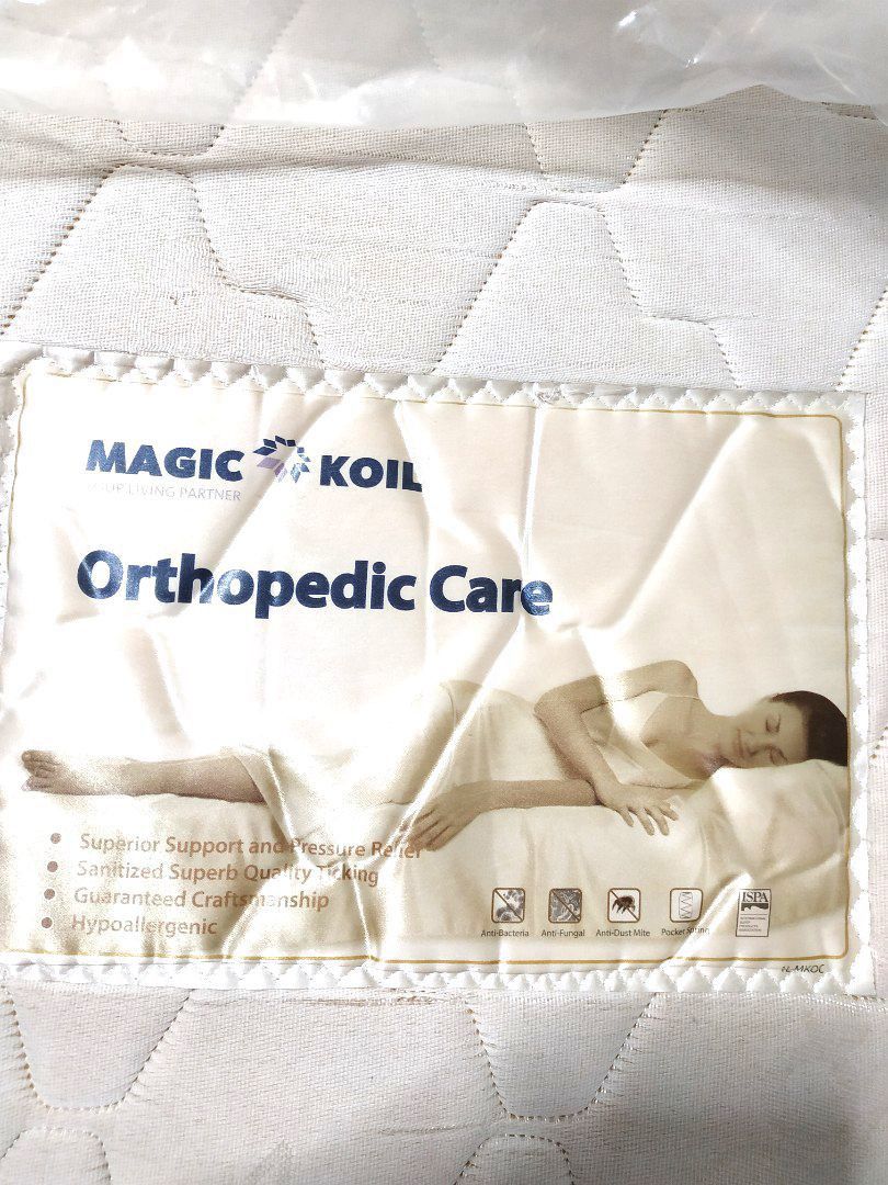 Super single bed with mattress, Furniture & Home Living, Furniture, Bed ...