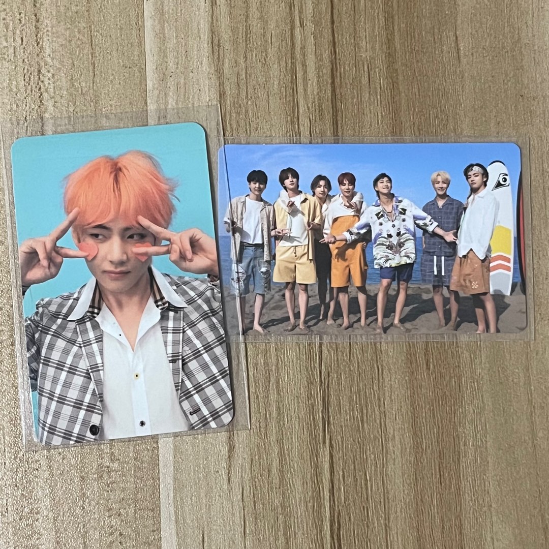 Taehyung V LY Answer F & OT7 Butter Peaches photocards, Hobbies & Toys ...