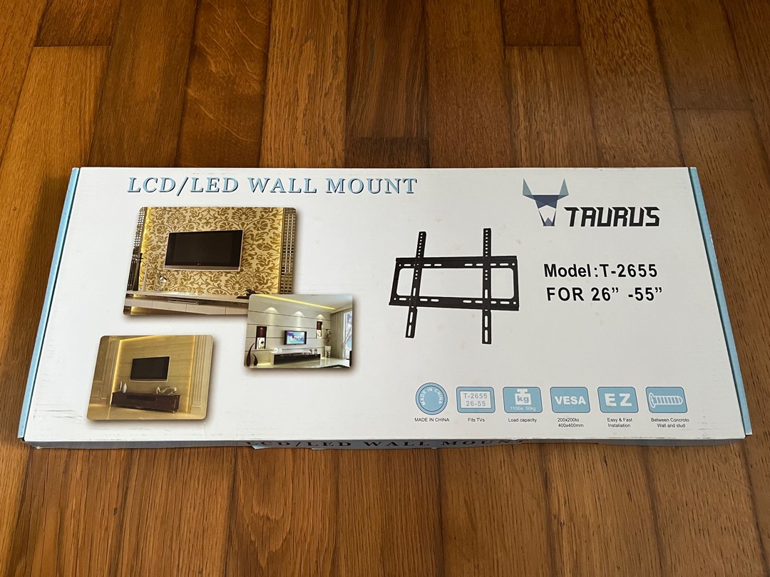 Taurus LCD / LED TV WALL MOUNT (26”-55”) BNIB, TV & Home Appliances, TV ...