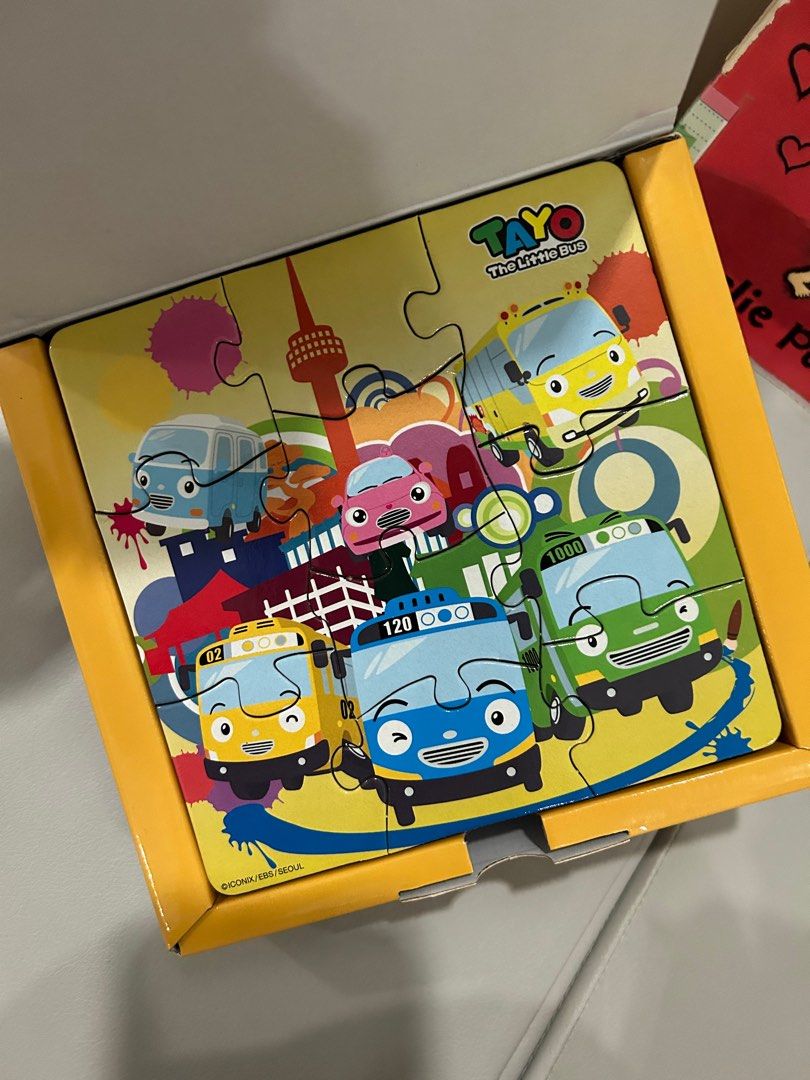 Tayo bus puzzle, Babies & Kids, Infant Playtime on Carousell