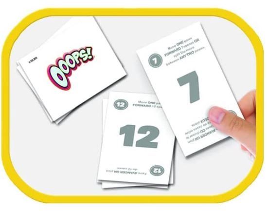 TCG TOYS STORE Ooops Game Jump Bump & Race Board Game Fun Family Race ...