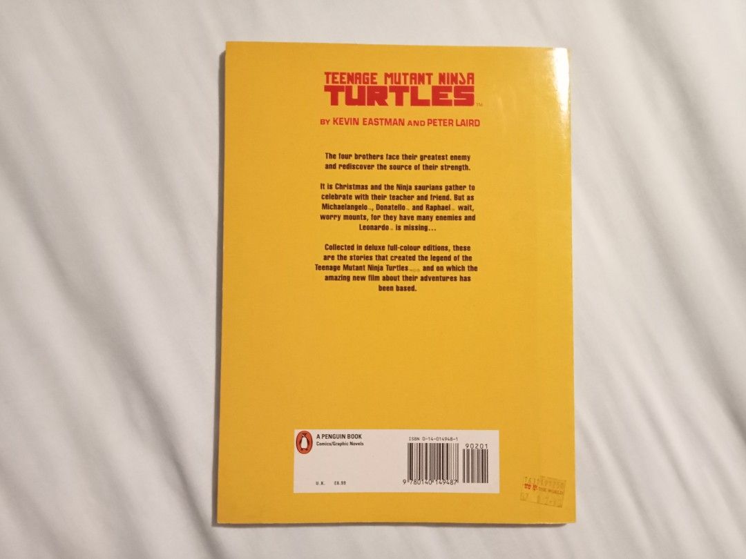 Teenage Mutant Ninja Turtles book IV, Hobbies & Toys, Memorabilia ...