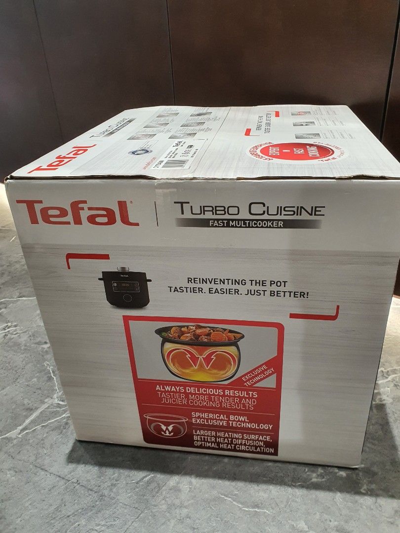 Tefal multi purpose turbo cuisine fast multicooker pressure cooking ...
