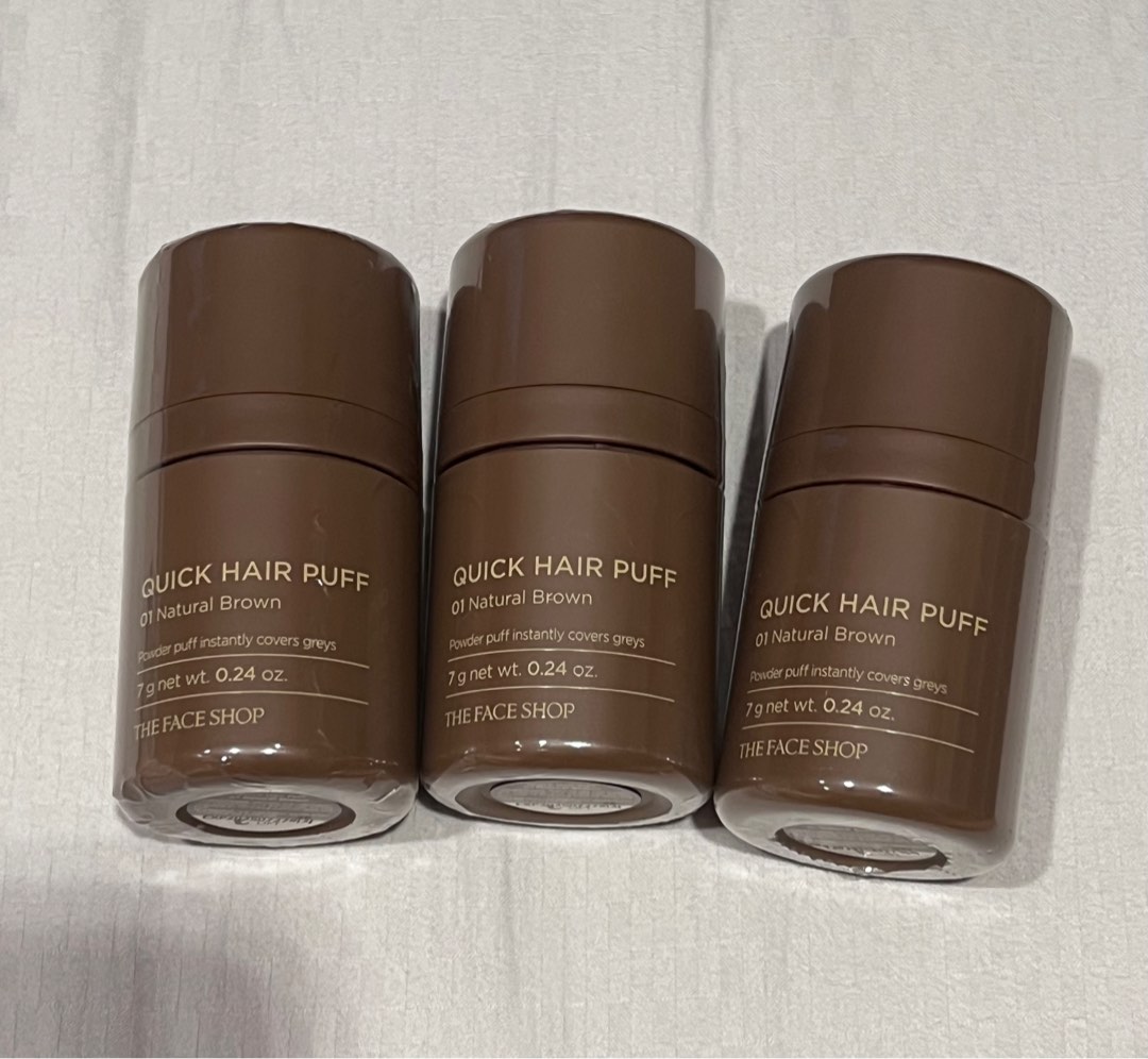 The Face Shop Hair Puffs Natural Brown Hair Care, Beauty & Personal ...
