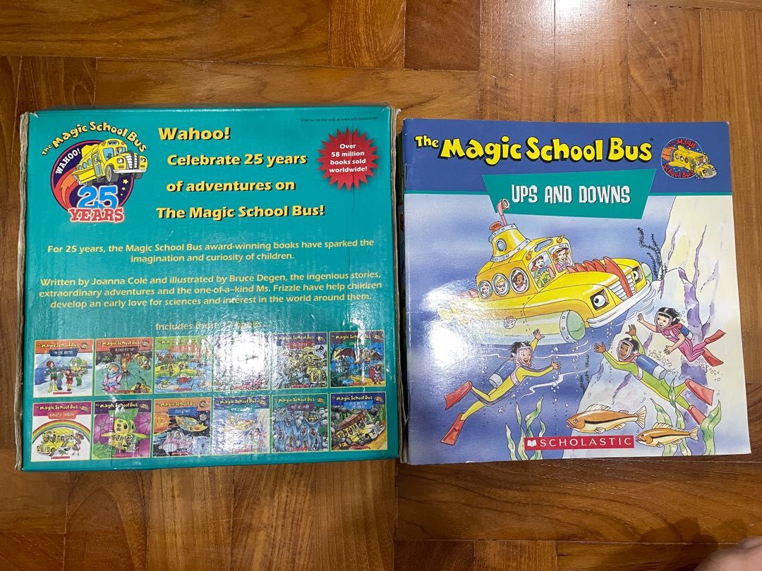 The magic school bus - whole set 12 books, Hobbies & Toys, Books ...