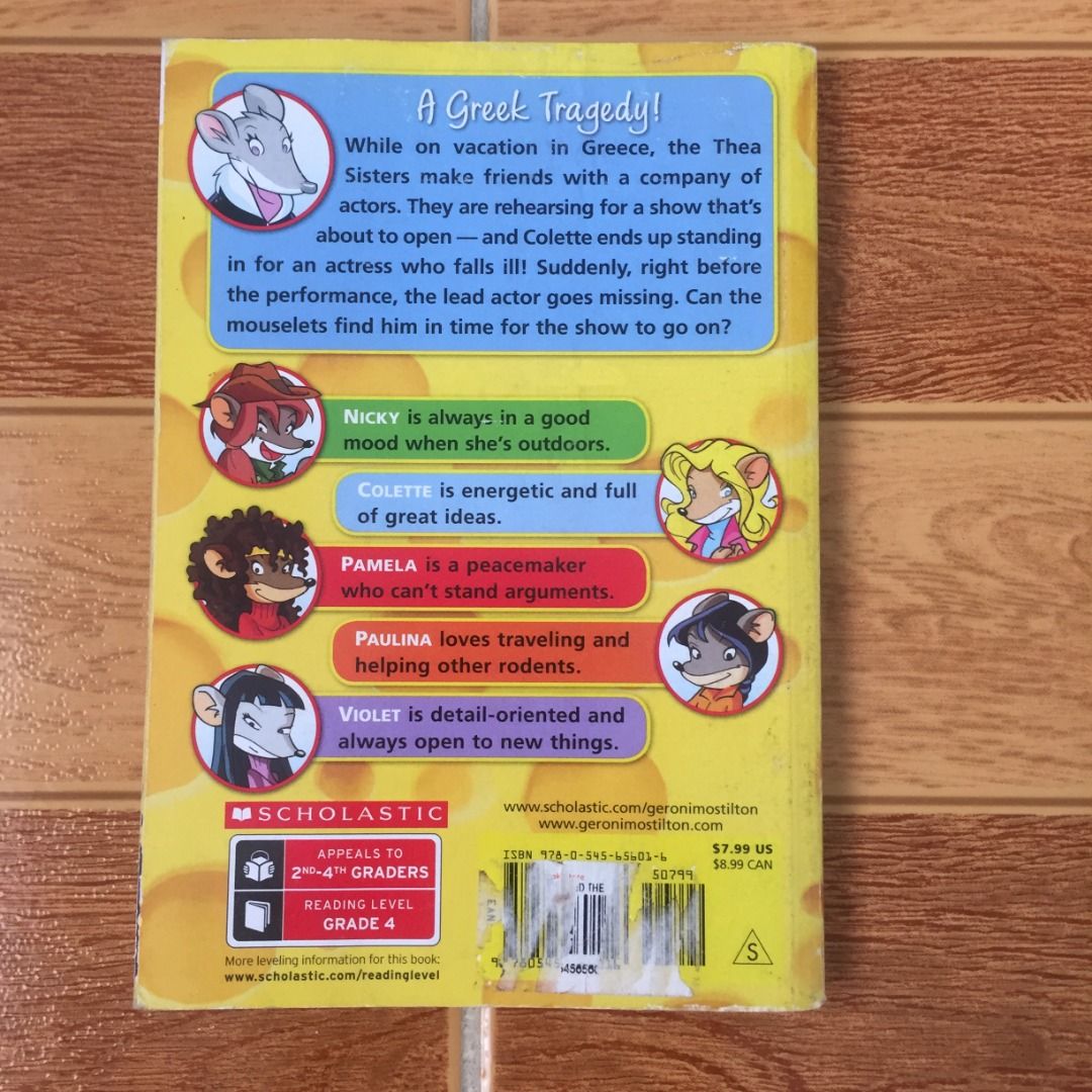 THEA STILTON and the Missing Myth, Hobbies & Toys, Books & Magazines ...