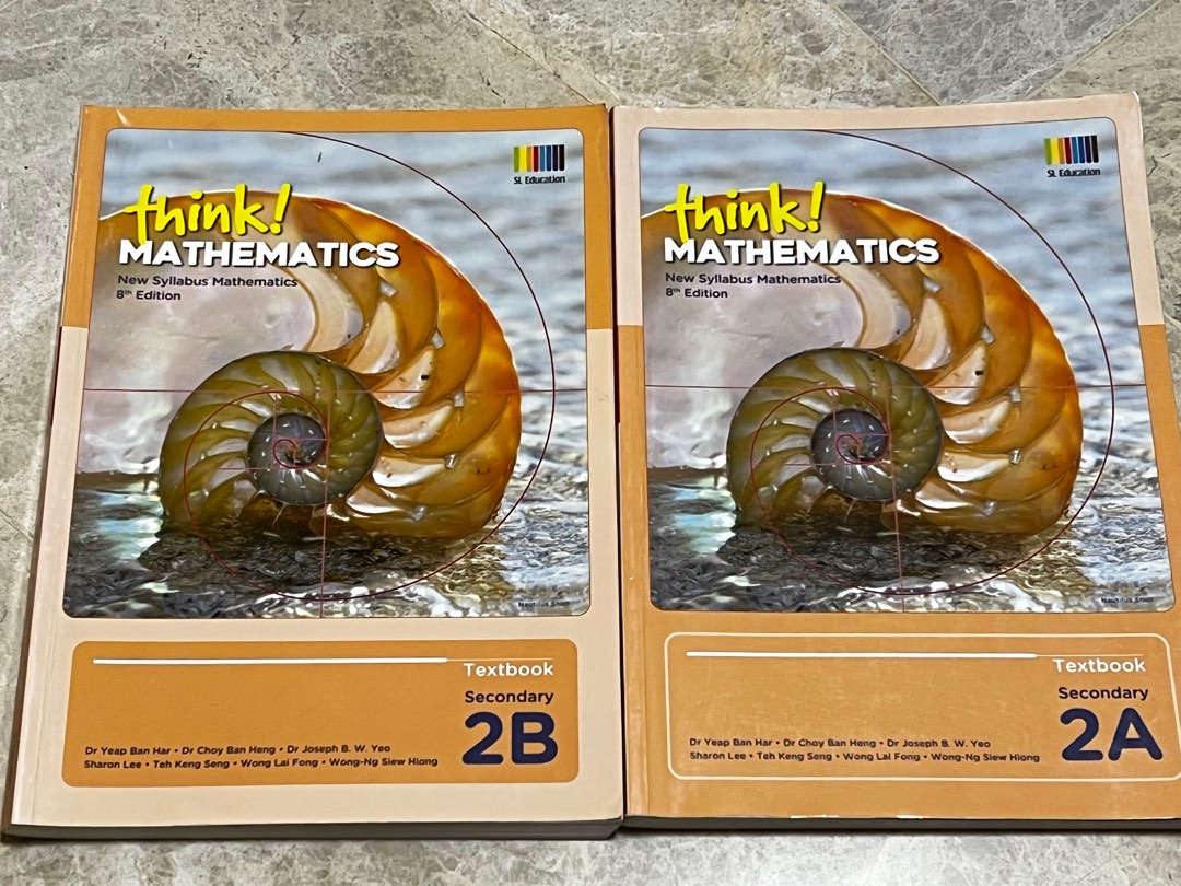 Think! Mathematics textbook (8th Edition), Hobbies & Toys, Books ...