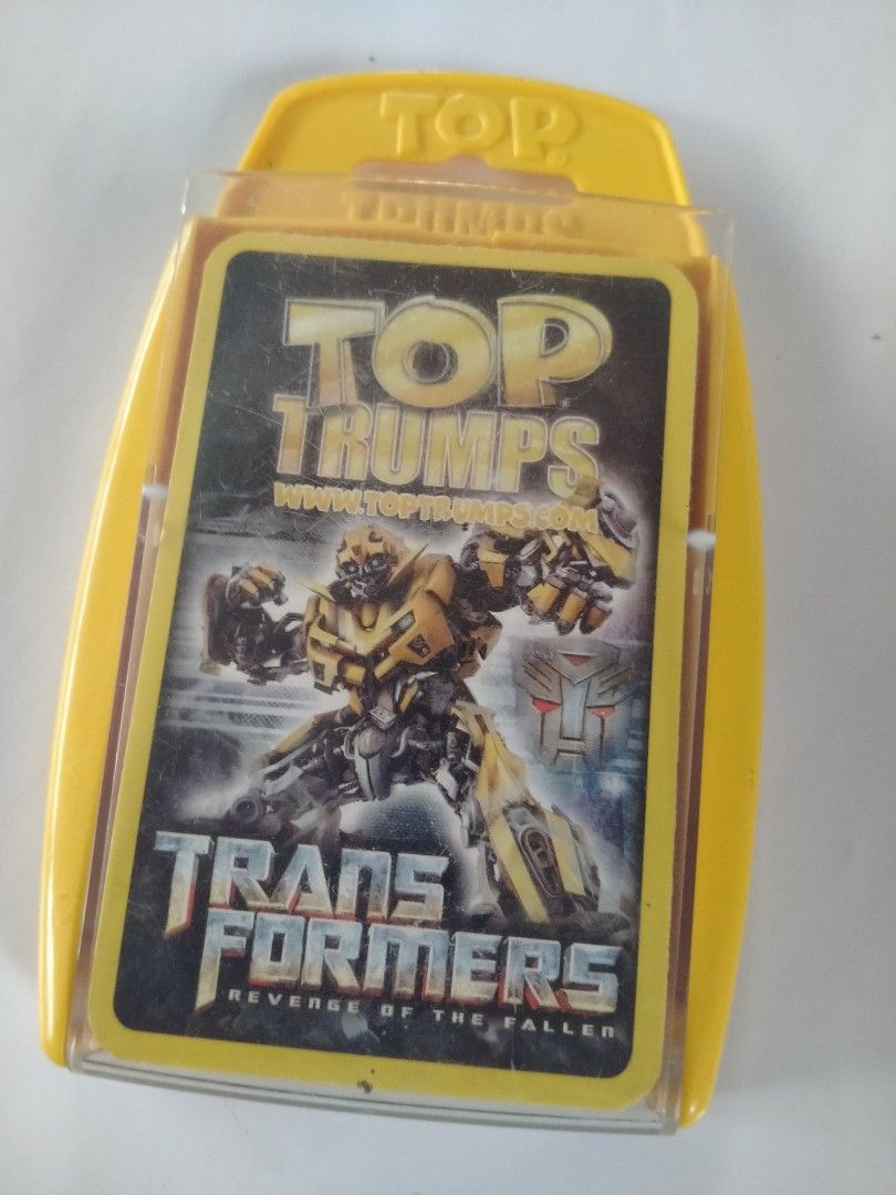 TOP Trumps Transformers, Hobbies & Toys, Toys & Games on Carousell